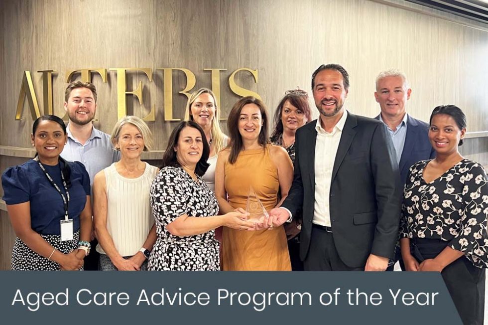 Winner - ACS Aged Care Advice Program of the Year - Alteris Financial Group