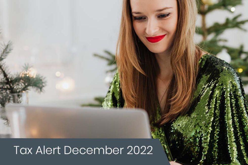 Tax Alert December 2022 - Alteris Financial Group